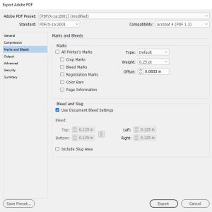 Printer's Marks - Country Pines, Inc.